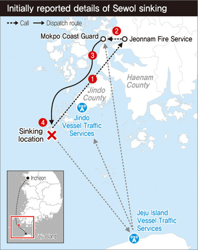 Student made first call for rescue from sinking Sewol ferry : National ...