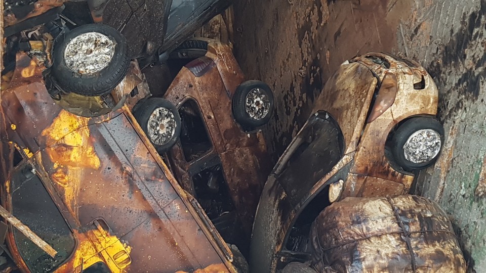 [Photo] Devastated Sewol ferry interior opened to media : National ...