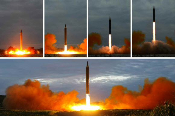 North Korean IRBM launch rattles Japan : North Korea : News : The Hankyoreh